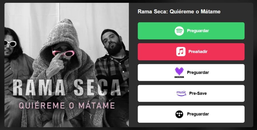 'Rama Seca' lanza un pre-save de su nuevo álbum - Diario del Bajo Cinca